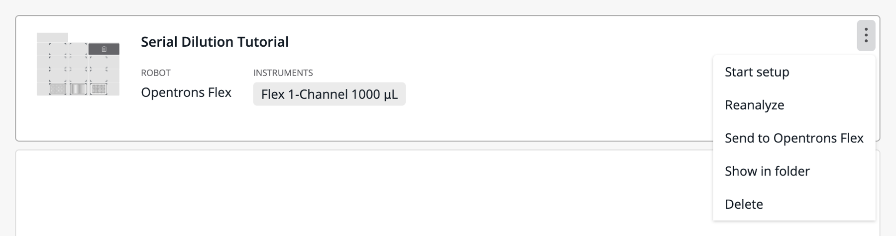 Opentrons Flex: App - Opentrons Documentation
