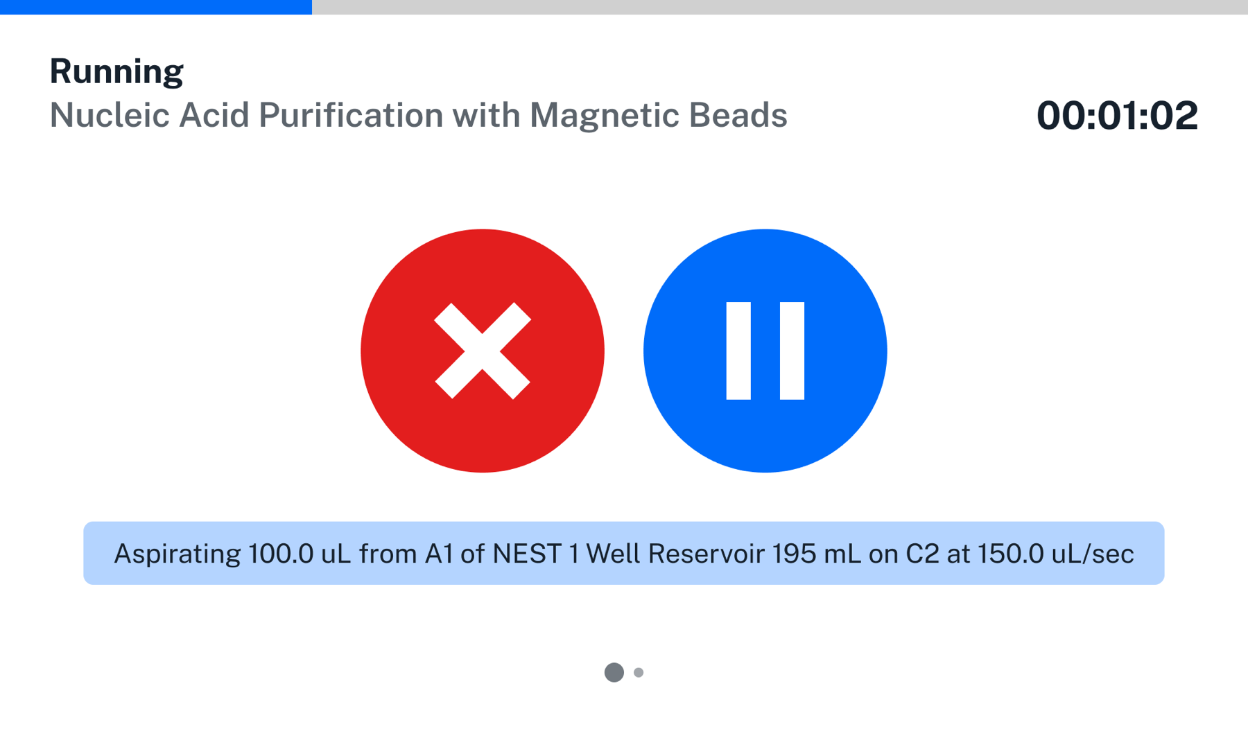 Opentrons Flex: Protocol Run - Opentrons Documentation